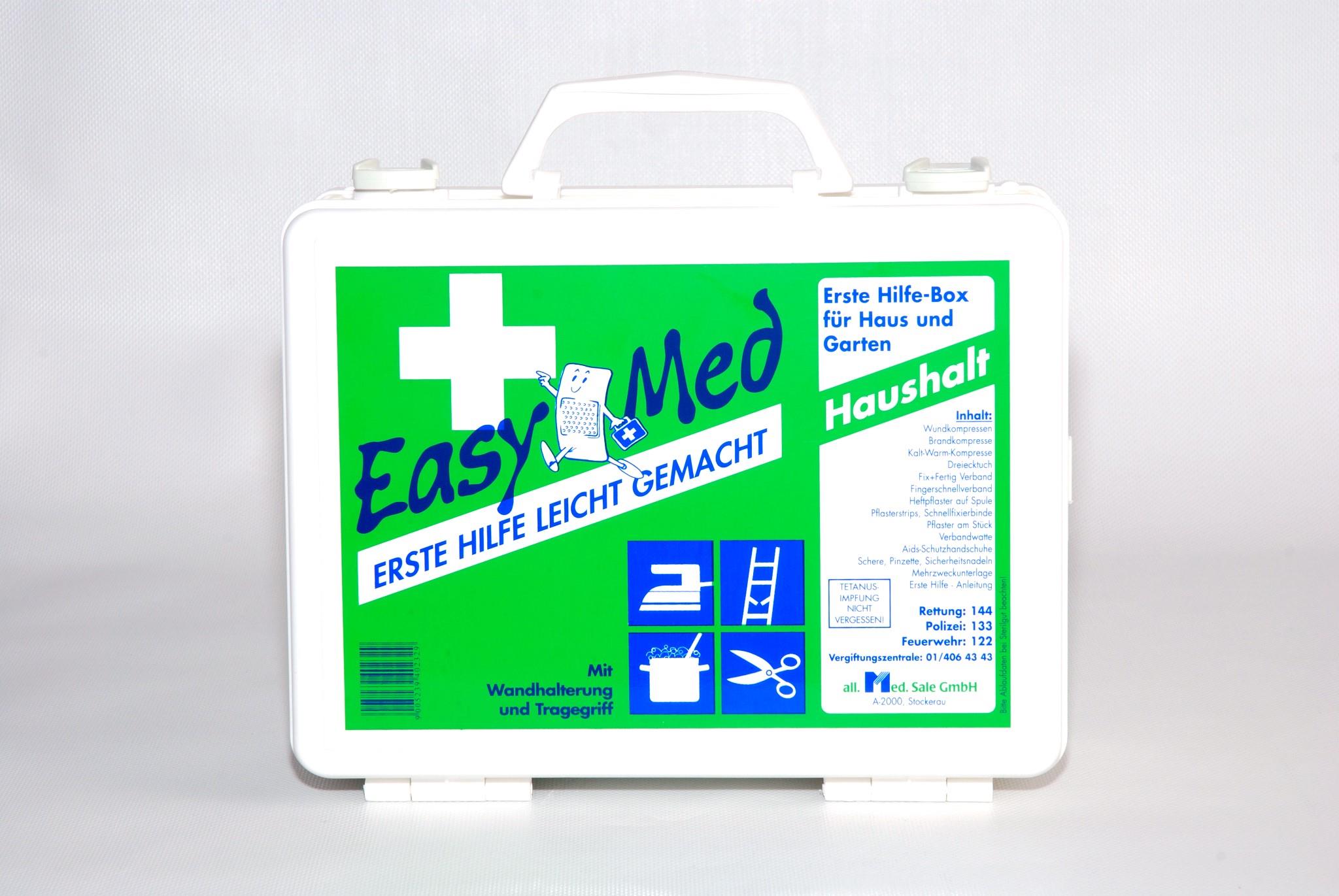 EasyMed Erste Hilfe Box Haushalt kaufen | Apotheke Wildschönau EasyMed Erste Hilfe Box Haushalt kaufen | Apotheke Wildschönau