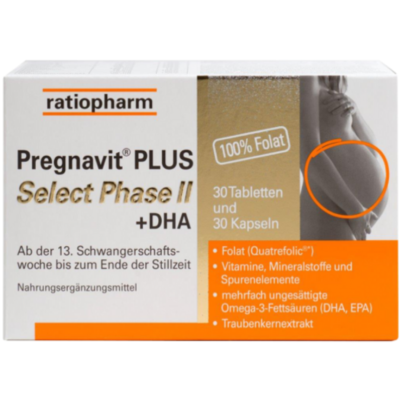 PREGNAVIT SELECT + PHASE 2 TABLETTEN+KAPSELN sicher online kaufen im ...